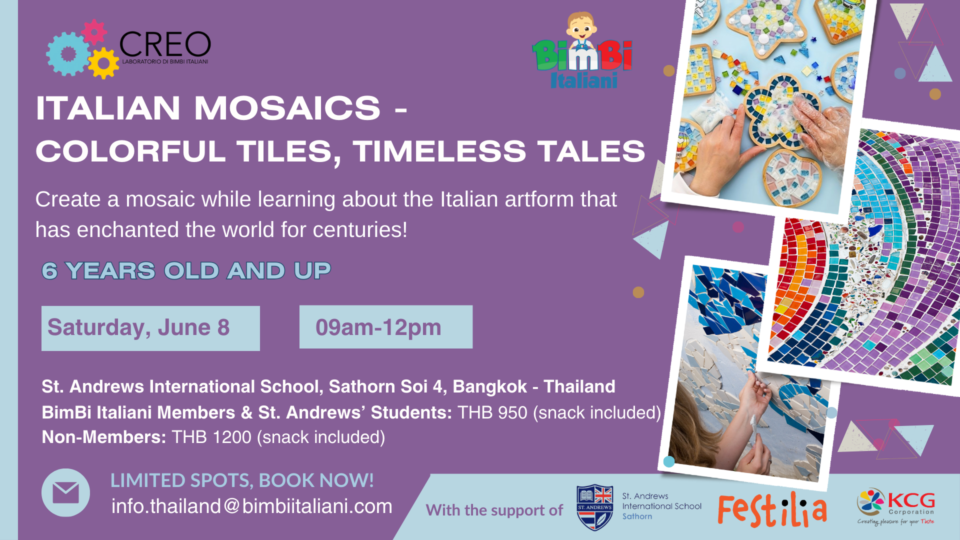 [Features] CREO LAB: Italian Mosaic | Thai-Italian Chamber of Commerce